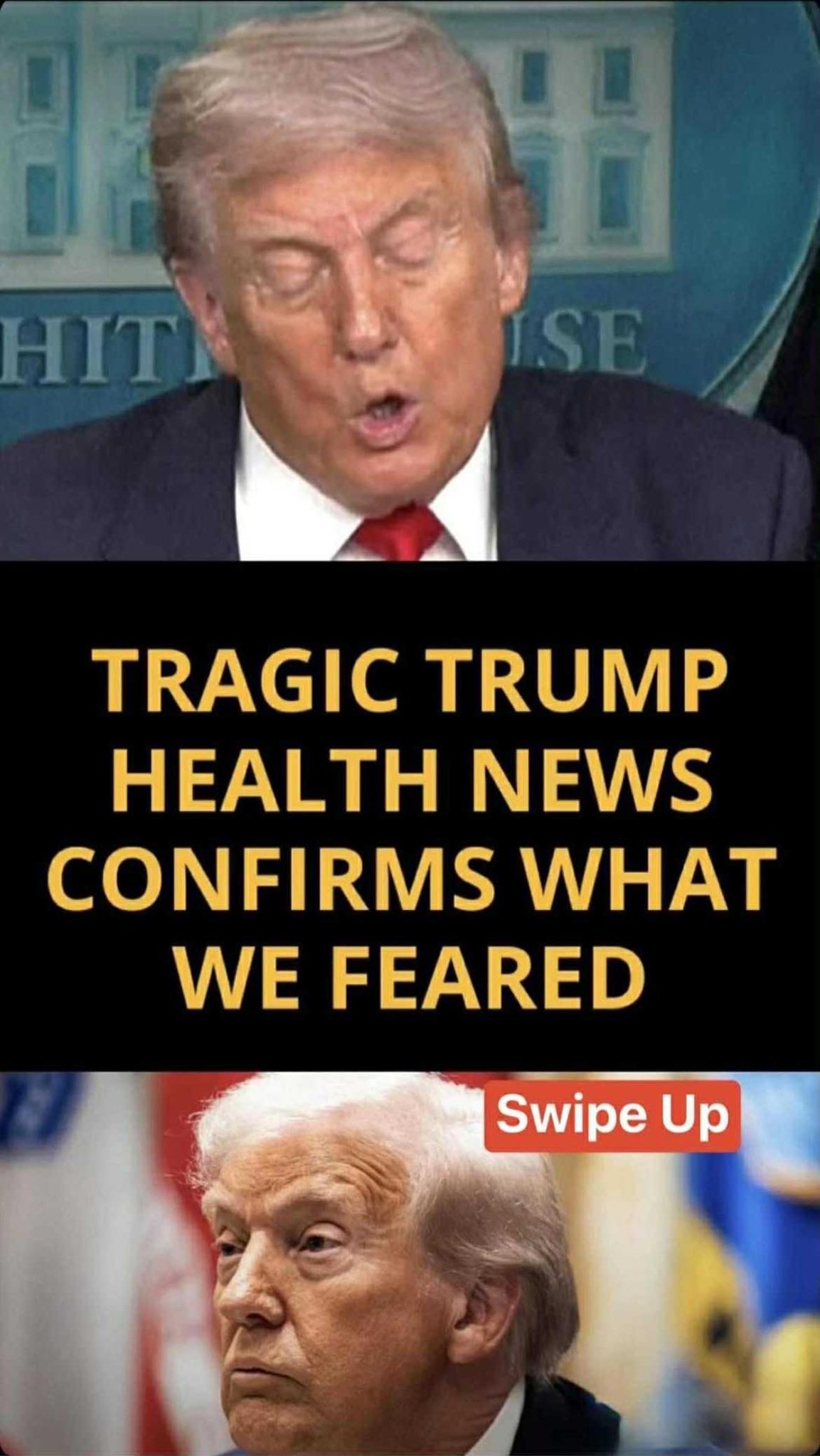 White House Issues Statement In Major Trump Health Update – Epic Story ...