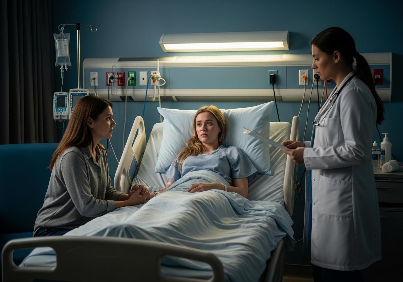 I Went on a Trip with My Mom and Ended up in the Hospital, Where I ...